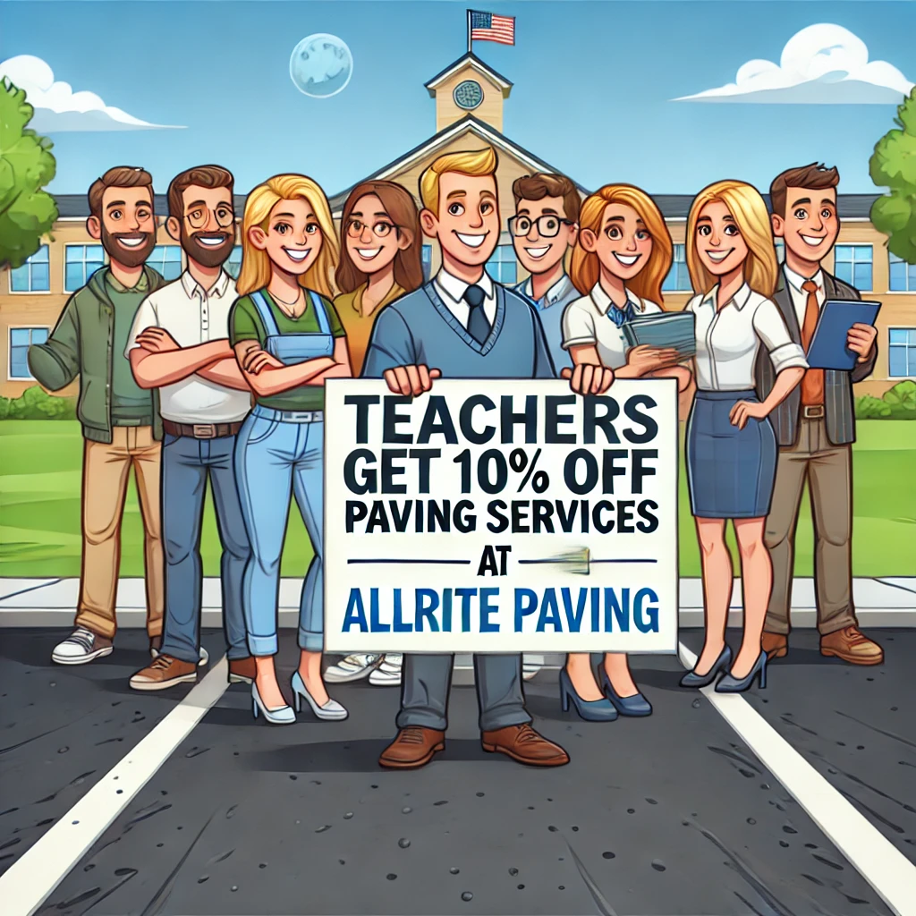 Teacher Paving Discounts - Allrite Paving